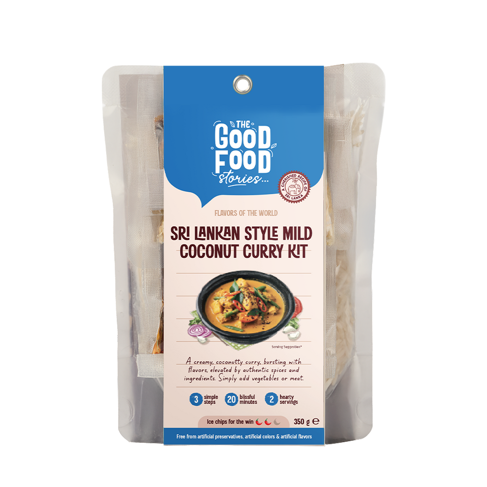 Sri Lankan Style Mild Coconut Curry Kit – thegoodfoodstories
